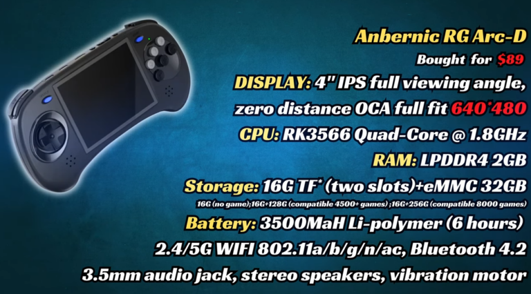 Anbernic RG ARC-D Review: The Sega-Inspired Handheld Worth Your ...