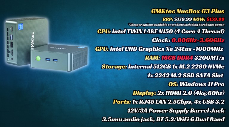 Intel N150 and the GMKtec G3 Plus: A Budget Champion for the Family and ...